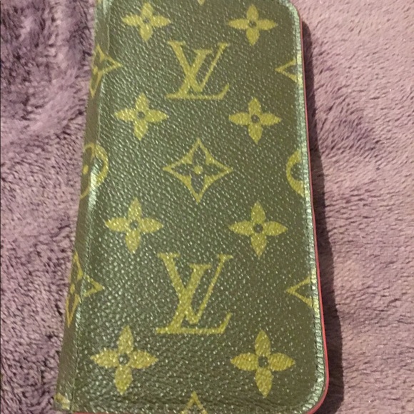 Louis Vuitton | Accessories | Vintage Louis Vuitton Monogram I Phone X ...